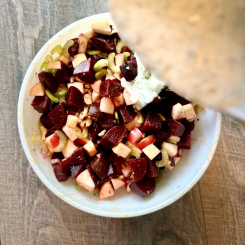 Beetroot Salad with Apples and Walnuts Recipe - Penny's Primal